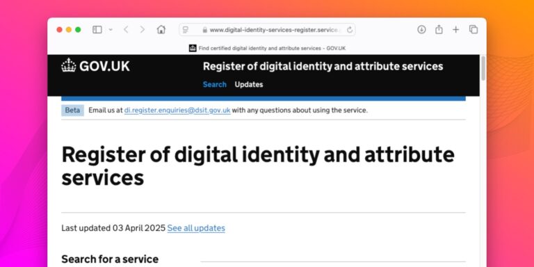 Register of digital identity and attribute services – Enabling digital ...