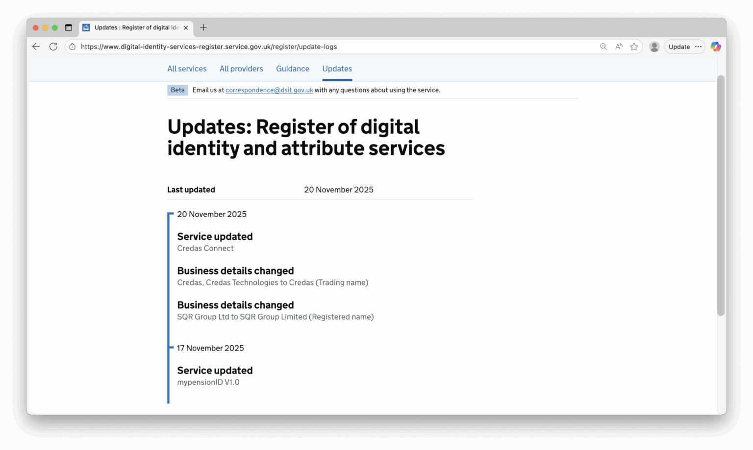 A better register of digital identity and attribute services – Enabling ...