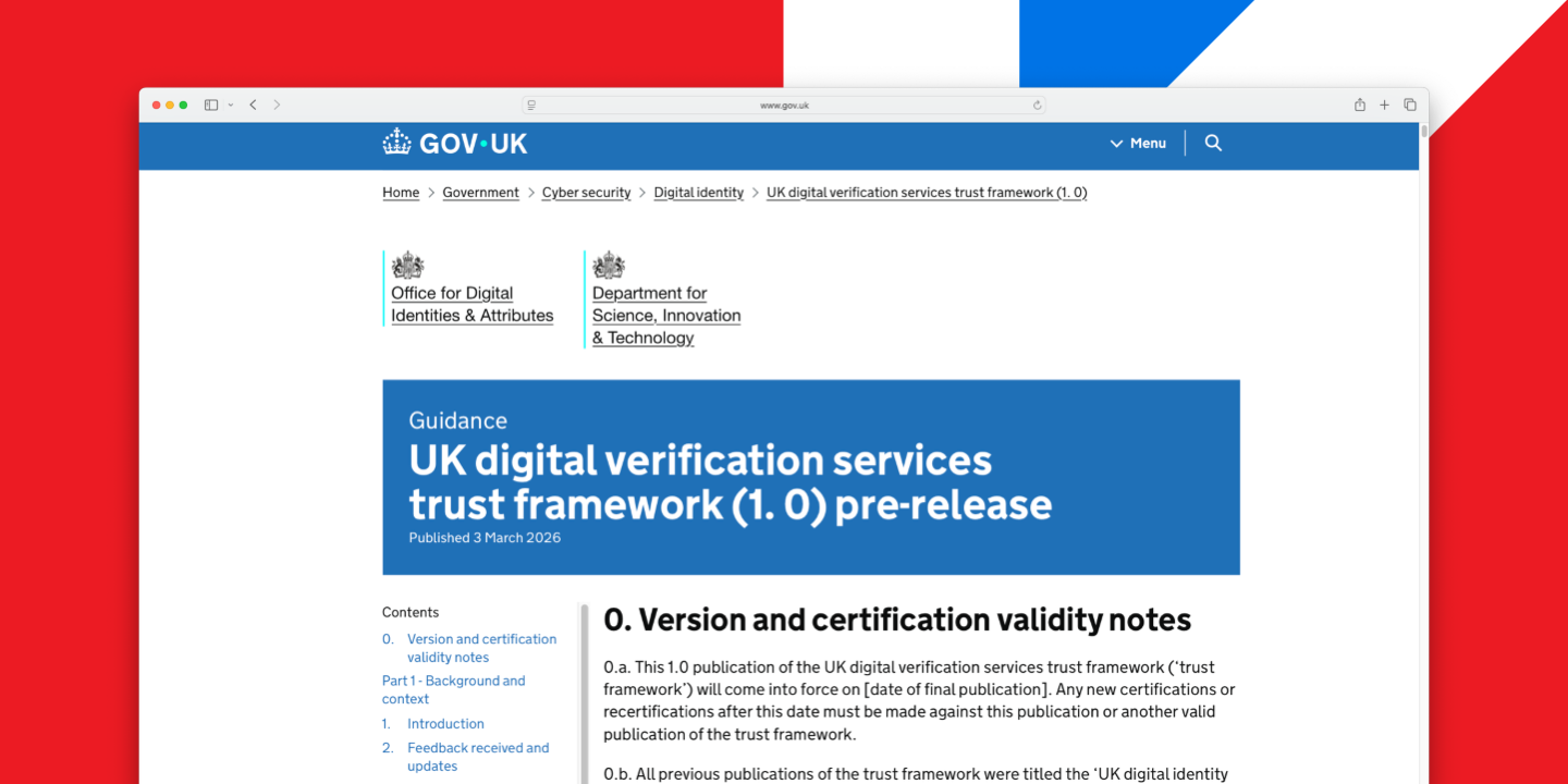 Announcing the 1.0 trust framework – Enabling digital identity